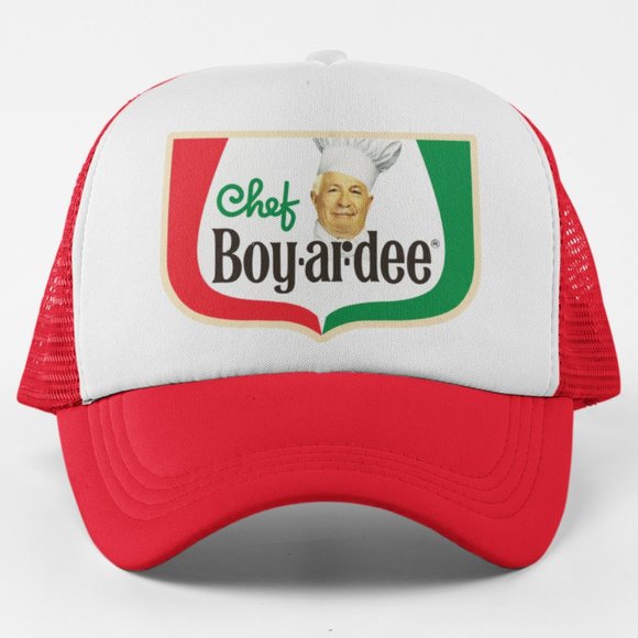 Accessories | New Chef Boyardee 1965 Logo Foam Trucker Mesh Snapback ...